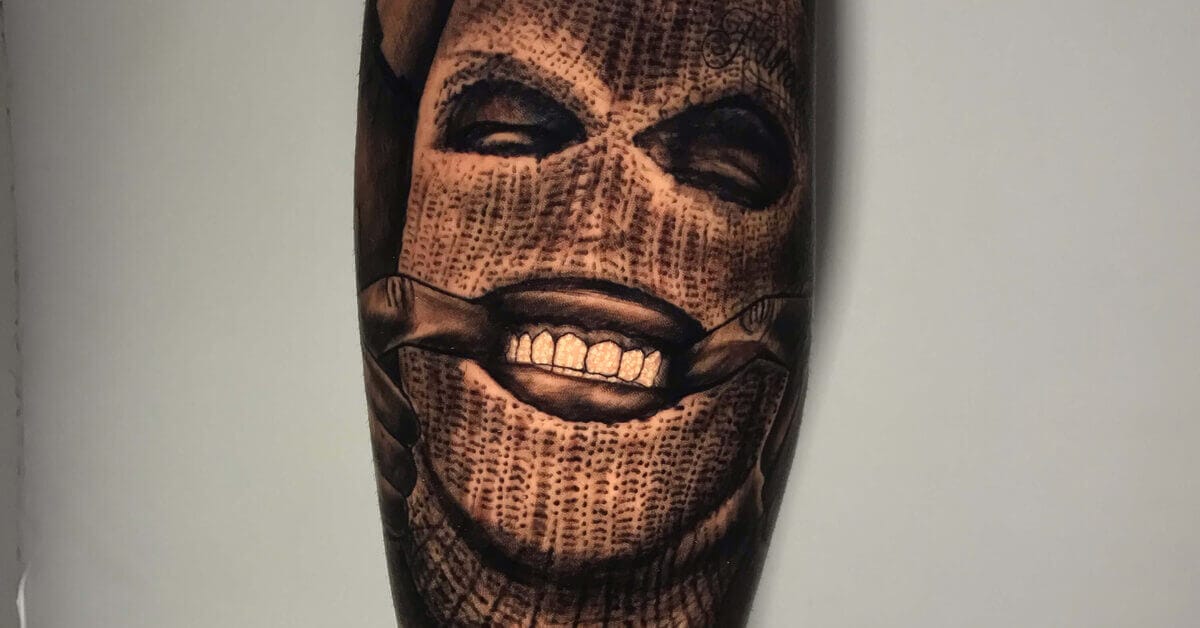 Ski Mask Black & Grey Photo Realism Portrait Tattoo by Rene Cristobal ...