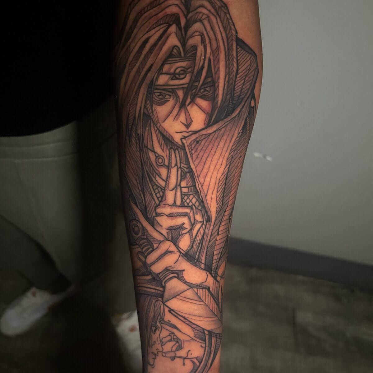 Itachi Uchiha Tattoo Promoción 🔥MEDIA MANGA🔥 700k Clan Uchiha