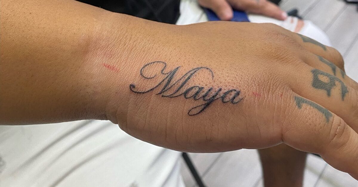 Mayan Script Tattoos Ancient Maya Tattoo, A Graphic By Intueri