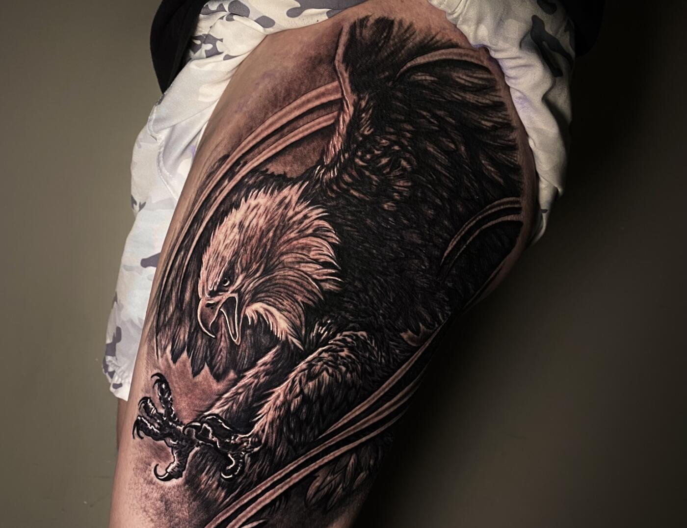 Ski Mask Black & Grey Photo Realism Portrait Tattoo by Rene Cristobal ...