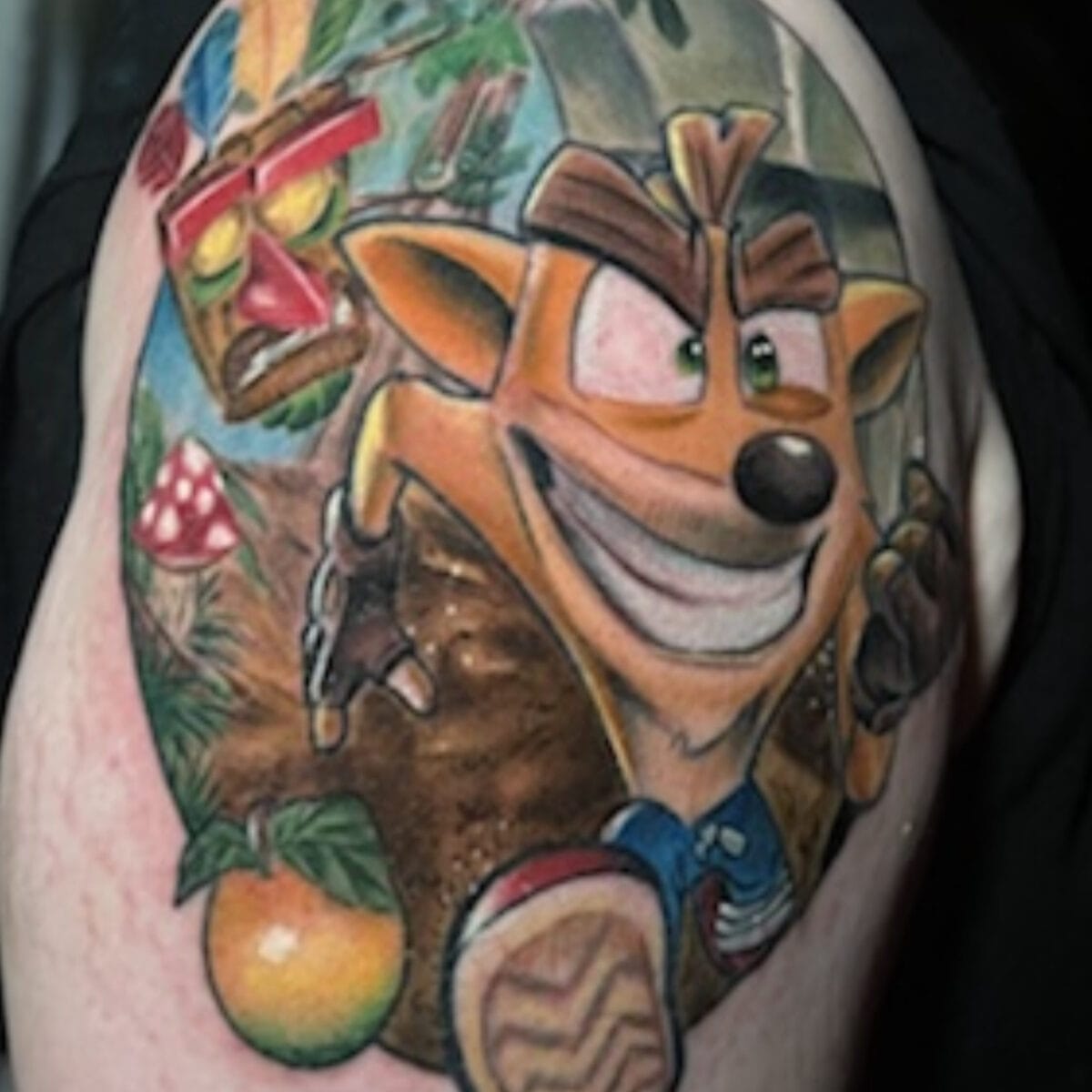 Crash Bandicoot Tribal Tattoo Honest Game Trailers Crash Bandicoot